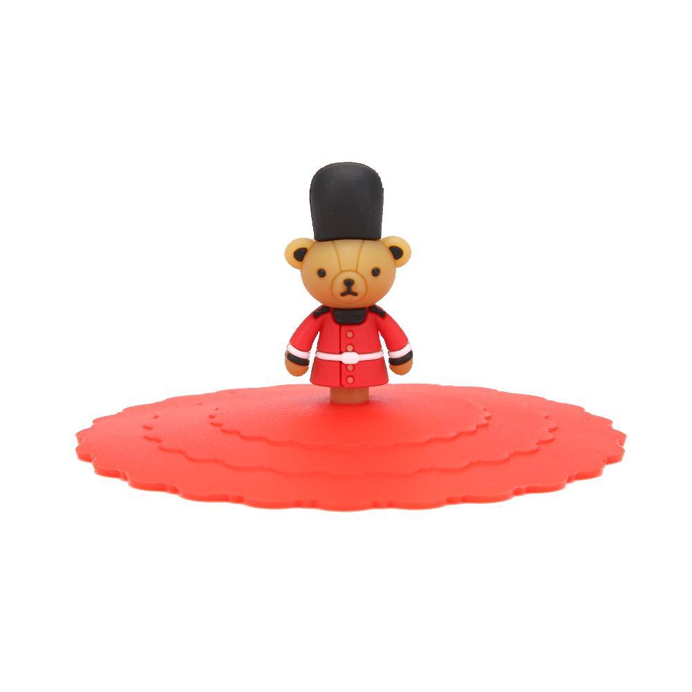 10 CM Silicone Cup Cover Cup Dust Cover Food Grade Hot Cup Lid (Soldier ...