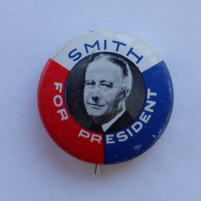 Reproduction 1972 BUTTON Pin Vintage Campaign - Al Smith 1928 | eBay