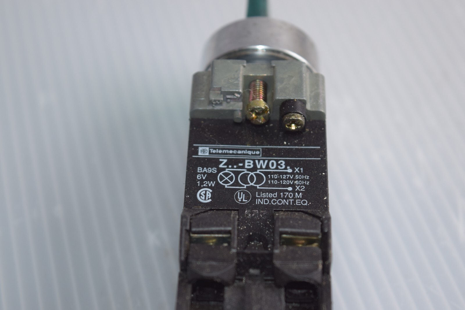 Telemecanique Z..-BW03 selector switch w/ ZB2-BE101 #213310-AW4 | eBay