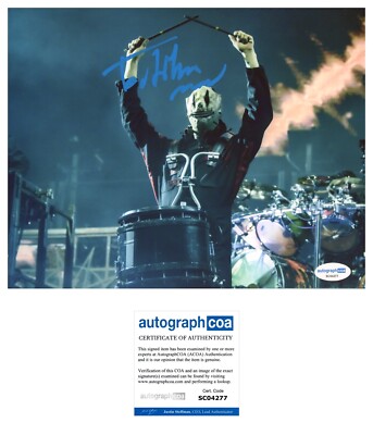 TORTILLA MAN / MICHAEL PFAFF SIGNED SLIPKNOT 8x10 PHOTO - ACOA COA | eBay