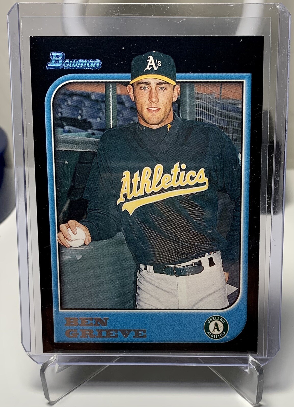 1997 Bowman Oakland Athletics Baseball Card #386 Ben Grieve | eBay