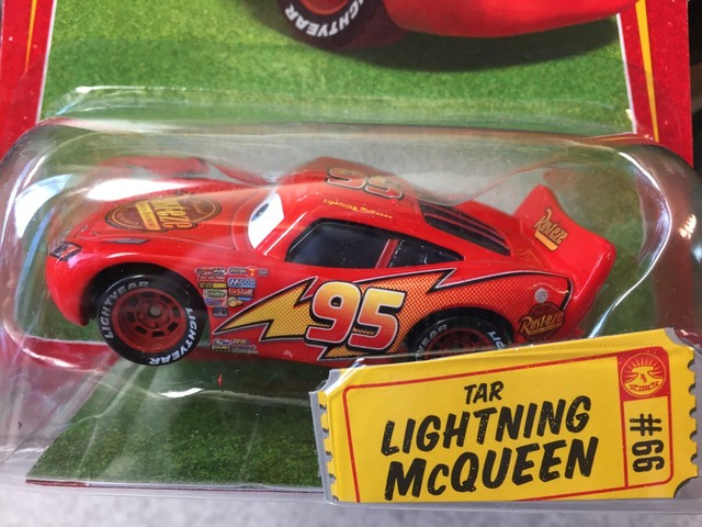 Disney Pixar Cars Tar Lightning McQueen #66 M6120 Asst. M1054 Mattel ...