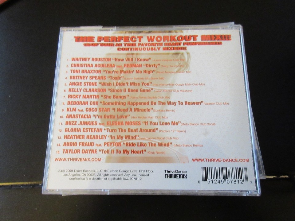 Total Workout , The Perfect Workout Mix !! , CD | eBay