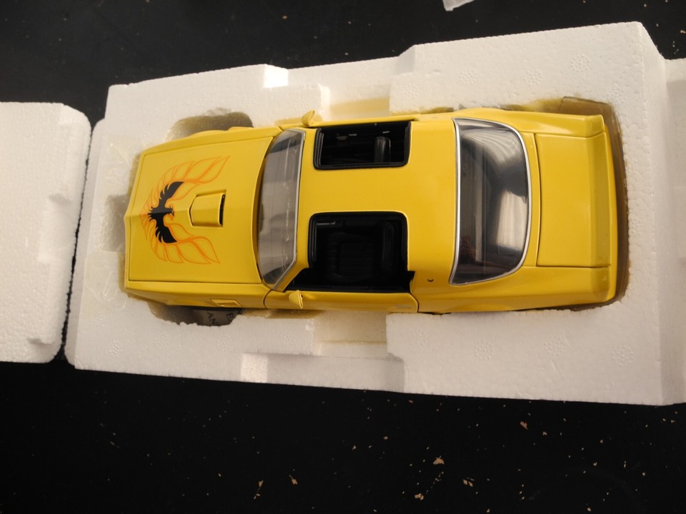 Collector FIND, Franklin Mint 1977 PONTIAC TRANS AM YELLOW, 1:24, Only ...
