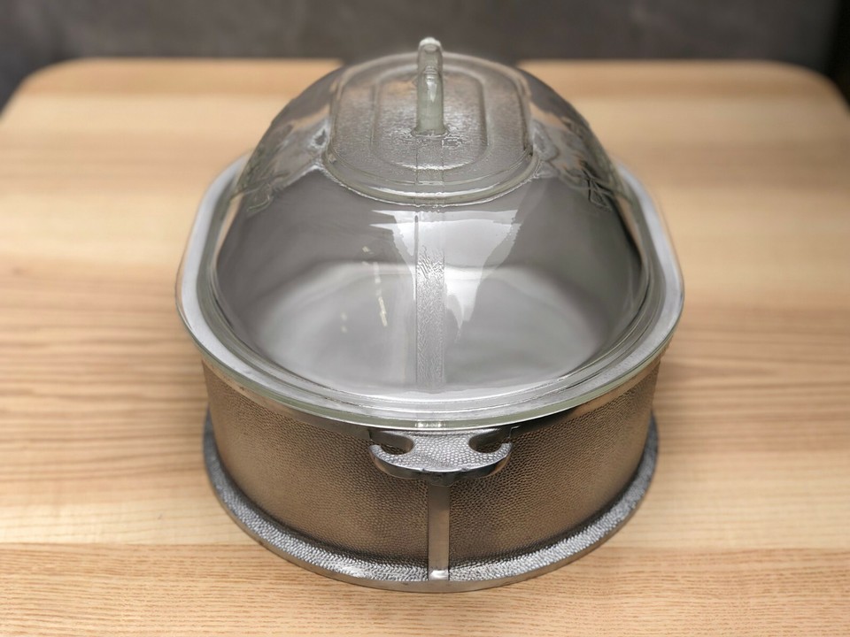 Vintage Guardian Service Cookware – Roaster With Glass Cover (NIB) | eBay