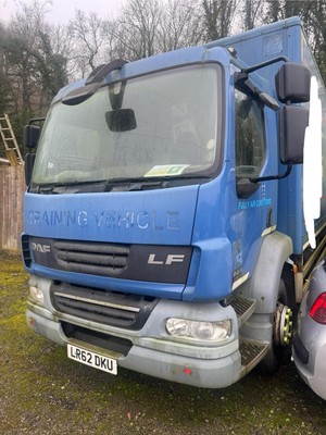 2013 DAF LF55.220 18 ton box lorry 24 foot box NO VAT | eBay