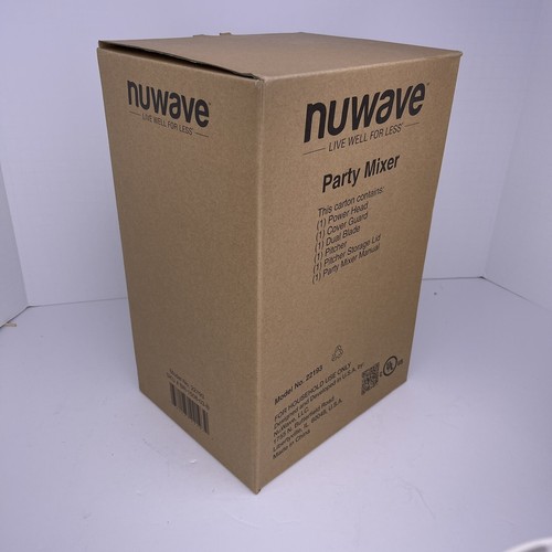 Nuwave Party Mixer # 22193 Blender - Mixer Drinks, Smoothies New Open ...