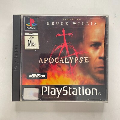 Apocalypse Sony Playstation 1 PS1 PSX PAL Game Complete w Manual Tested ...