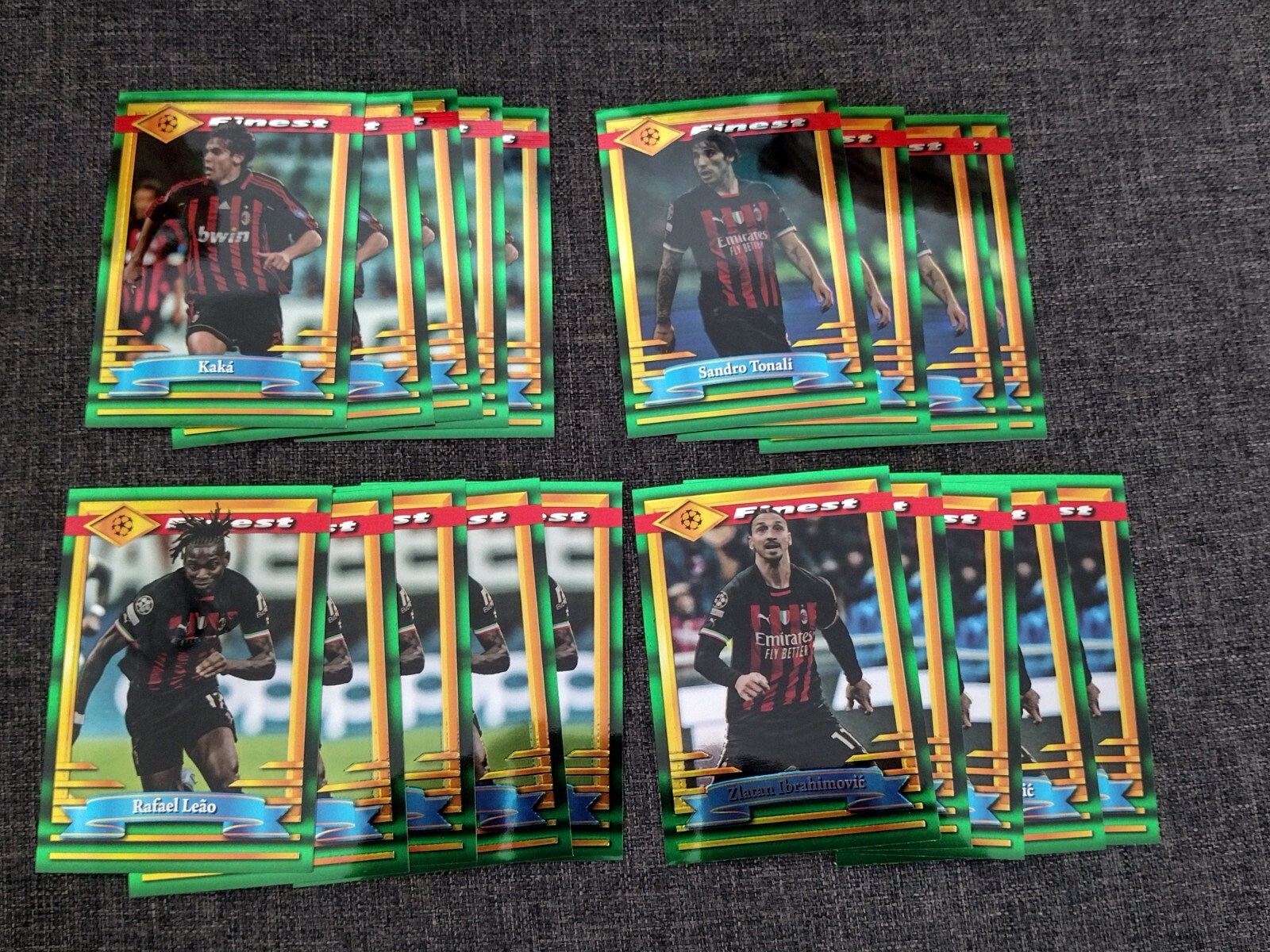 Topps Finest Flashback 2023 - Sandro Tonali, Kaka - AC Milan | eBay