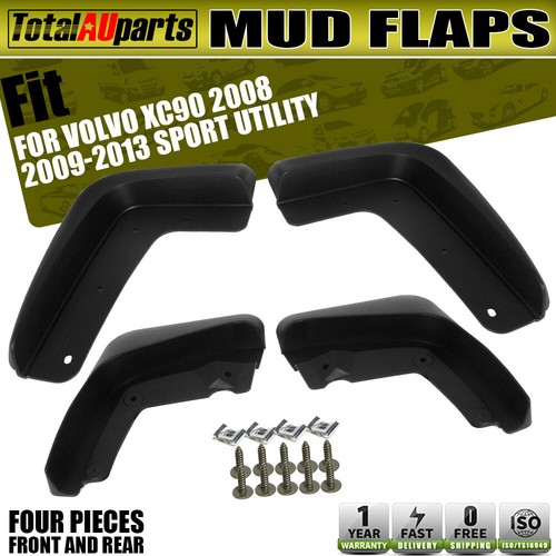 4pcs Mud Flaps Splash Guards Mudflaps Fit for Volvo XC90 2008-2013 ...