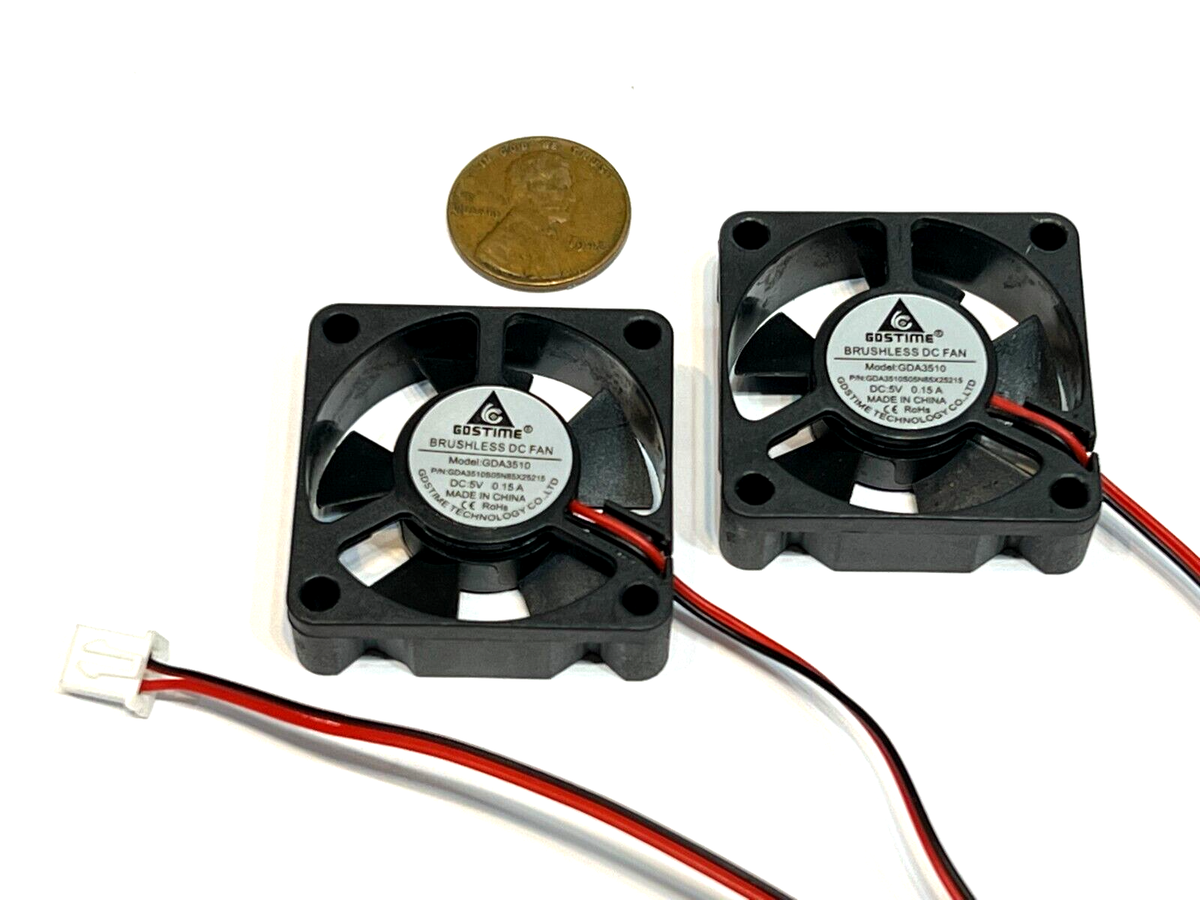 Box Fan Pc MEGAttA Computer Fan With AC Plug,Dual 120x25mm Fan With