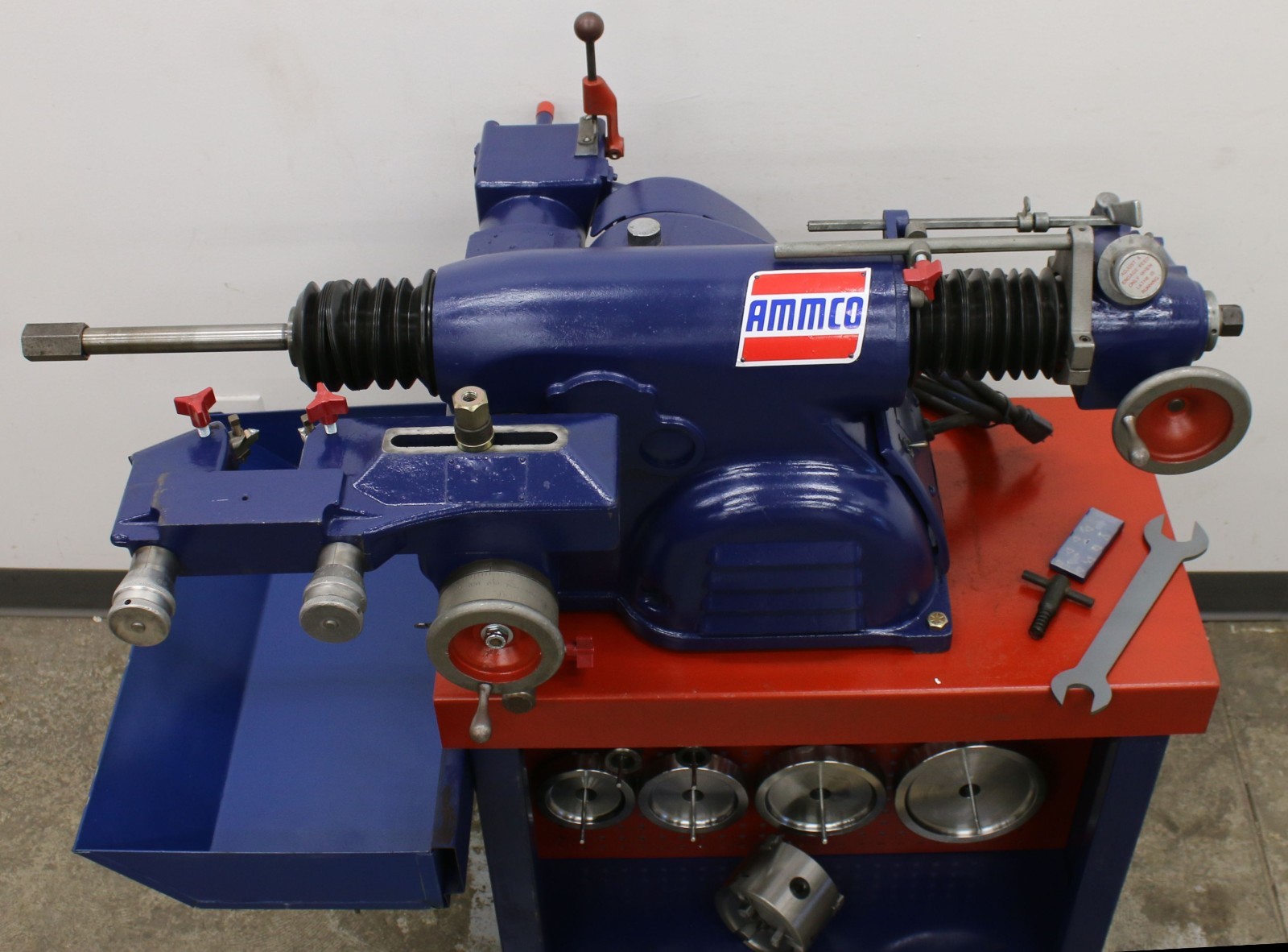 Ammco 4000 Disc Drum Brake Lathe Loaded w/ 3-Jaw Double Chuck Adapter ...