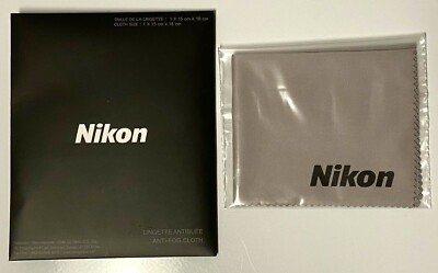 Nikon Reusable Anti-Fog Lens Cleaning Cloth NEW! | eBay