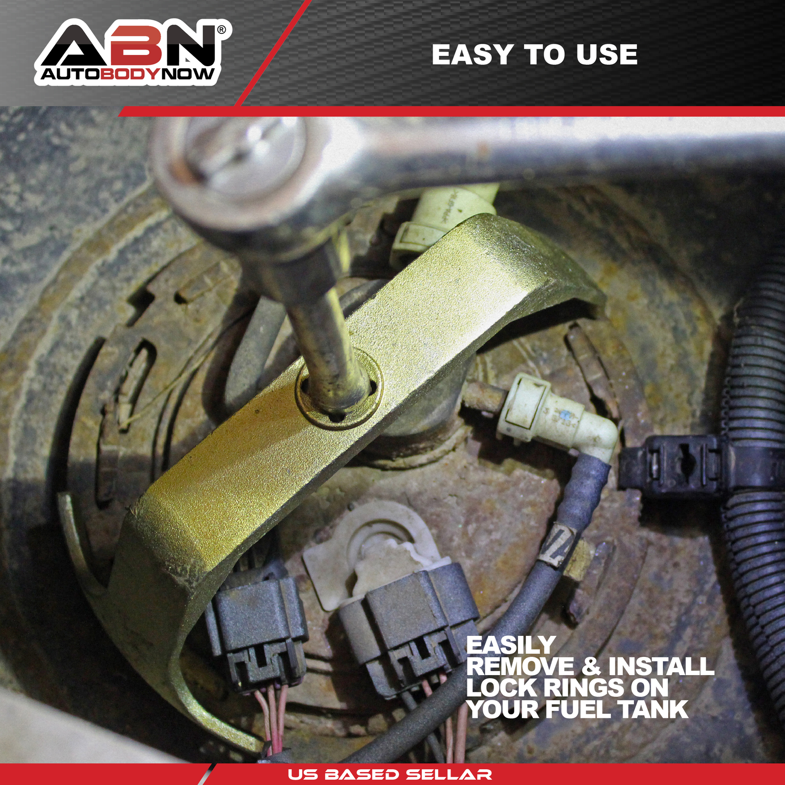 ABN Universal Fuel Pump Removal Tool - Fuel Tank Lock Ring Tool Tank ...
