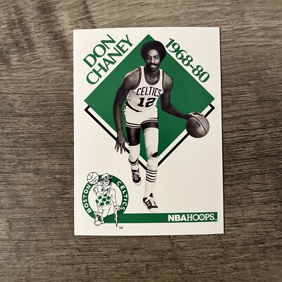 1990-91 NBA Hoops Don Chaney #350 Boston Celtics Hall of Fame Houston ...