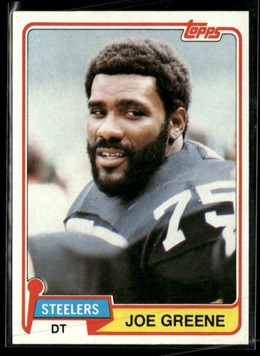1981 Topps #495 Joe Greene Excellent | eBay
