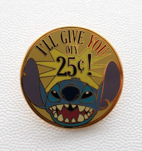 Disney Pin DS Stitch I'll Give You My 25 Cents GWP LE500 | eBay