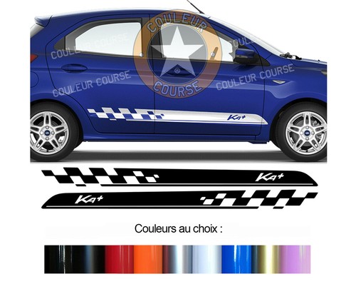 2 x LOW BODY STRIPS FORD KA + SPORT DECO DOOR STICKER BD540-67 | eBay