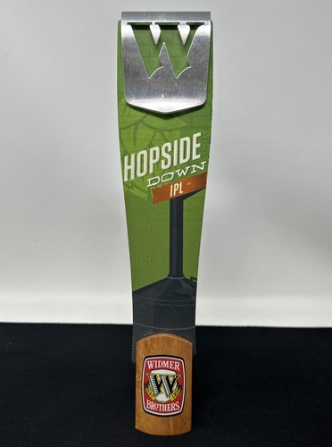 Widmer Brothers Hopside Down IPL 11 Inch Beer Tap Handle Bar Draft Pull ...