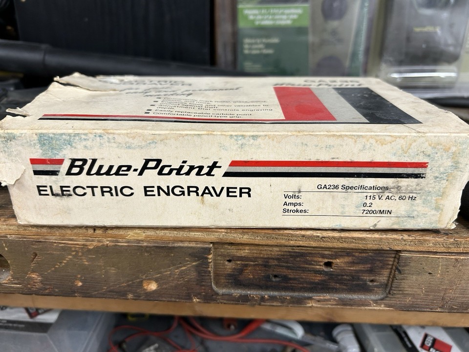 Snap on Electric Engraver Tool Vintage GA236 | eBay