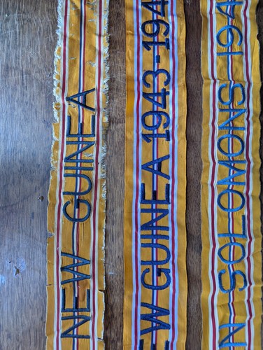 WW2 Streamers S.Pacific 1943-1944 New Guinea N Solomons | eBay
