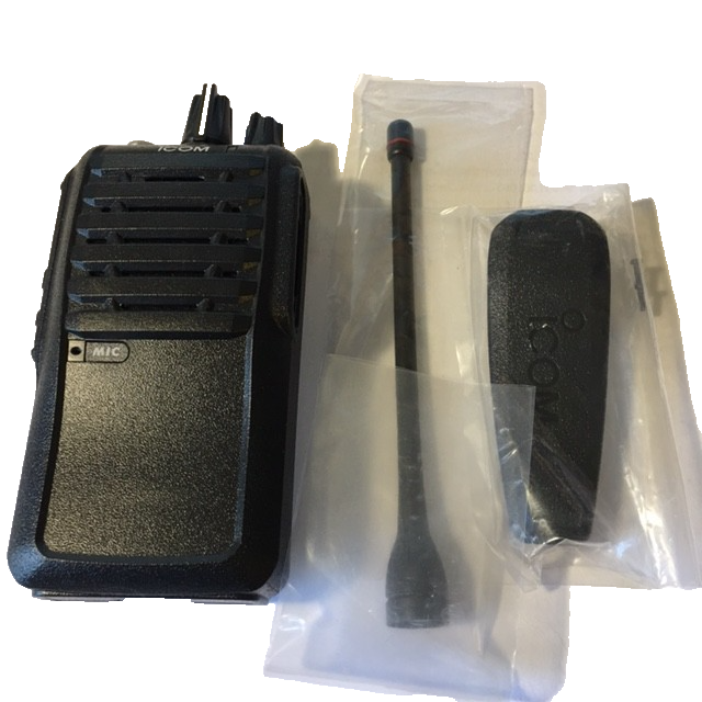 Icom IC-F4001 UHF Portable Radio, 400-470 MHz, 4W, 16 Channels GMRS ...
