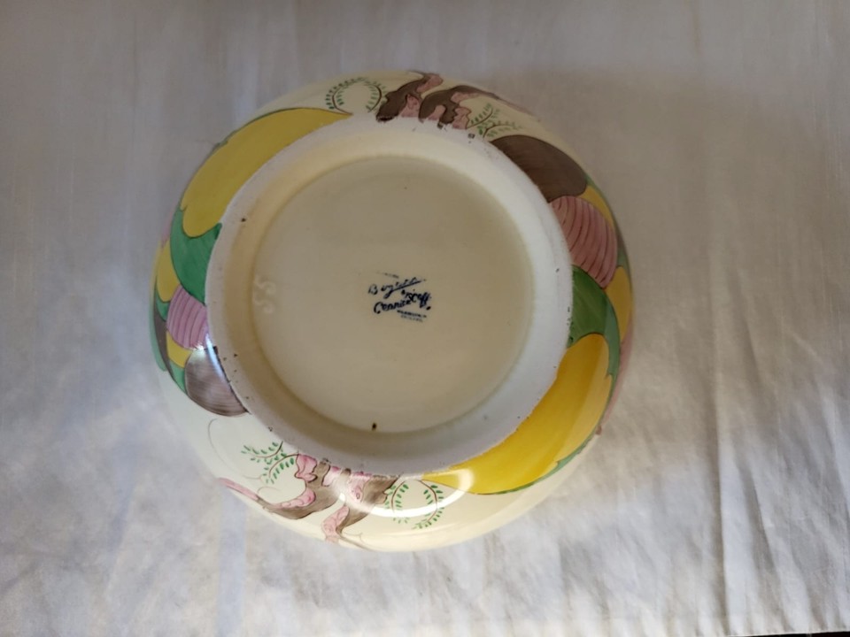 Clarice Cliff Spire Fruit Bowl (Listing 14) | eBay UK
