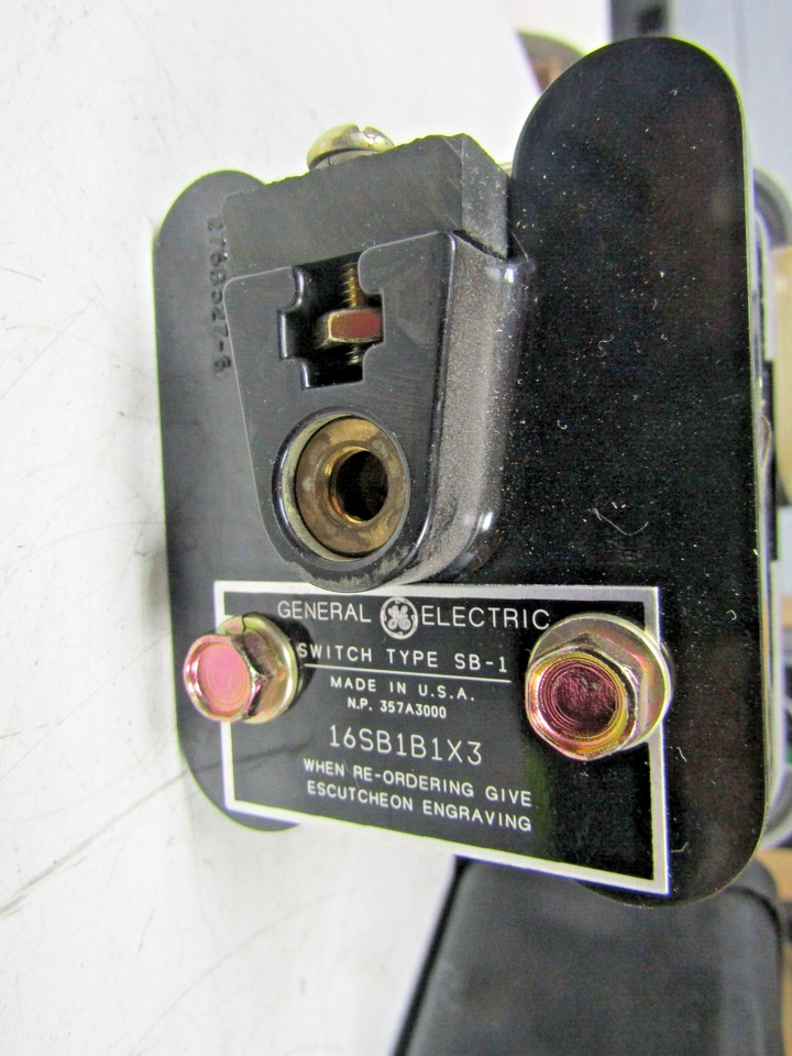 🔥NEW GENERAL ELECTRIC TYPE SB- BREAKER CONTROL SWITCH SPRING RETURN ...