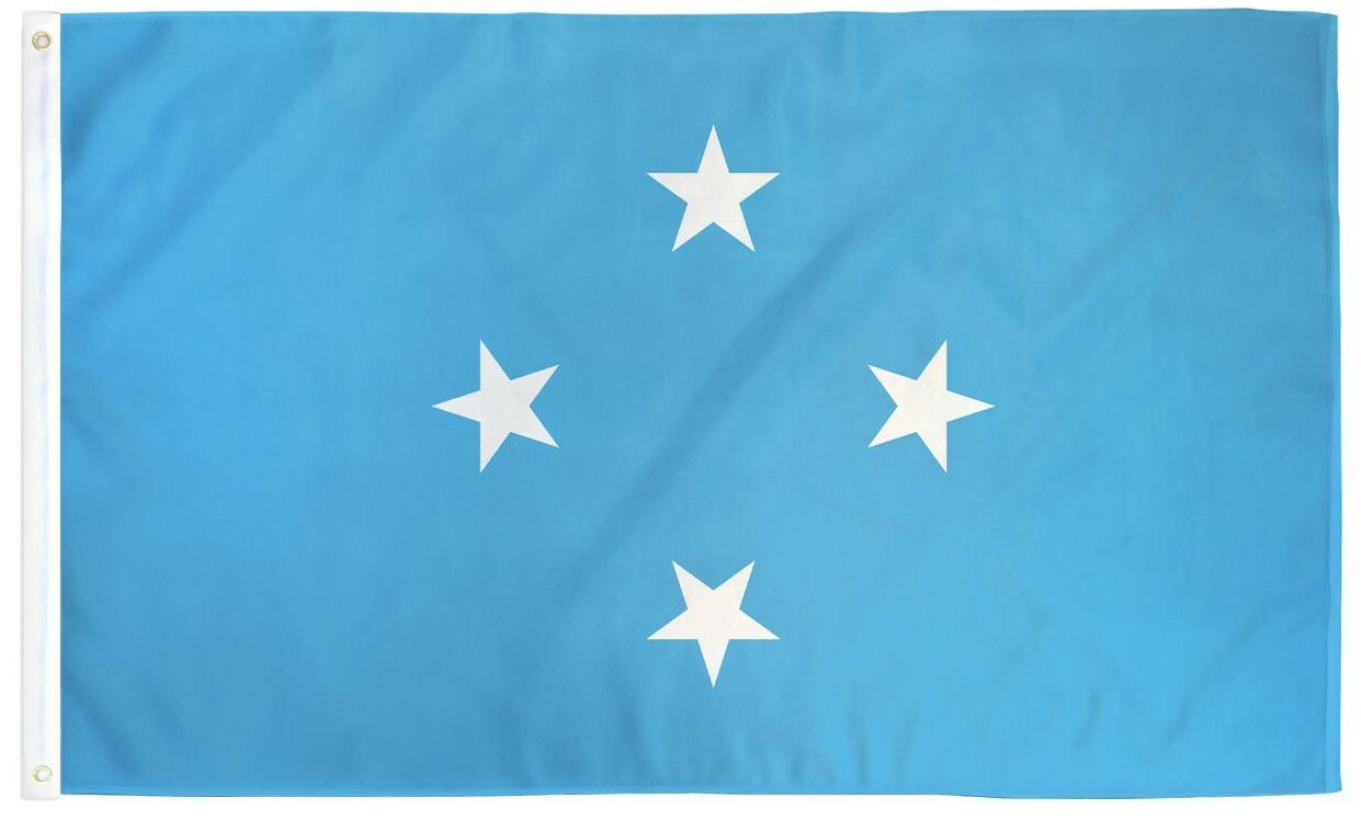 3x5 Micronesia Federated states Pacific Island flag house banner ...