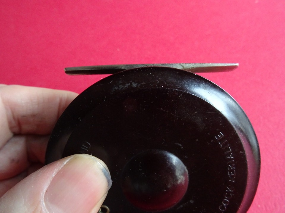 A GOOD VINTAGE 3" ALLCOCK AERIALITE TROUT FLY FISHING FISHING REEL ...