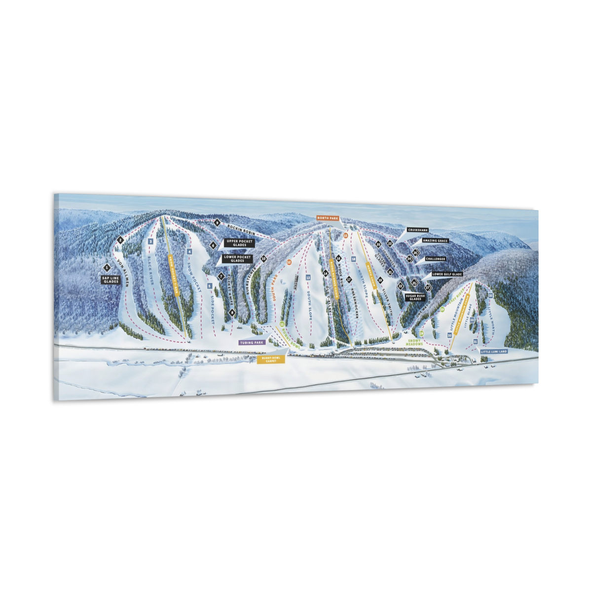 New York Ski Resorts Map NY, NJ And PA Lift Tickets Find NY, NJ And
