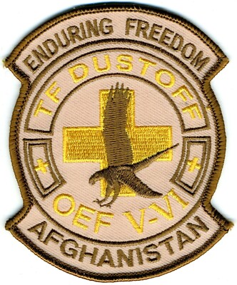 US Army Patch: 68th Medical Company Task Force Dustoff OEF V-VI MEDEVAC ...