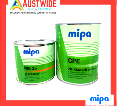 Mipa 2k Satin Clear Kit 1.5lt High Quality Finish | eBay