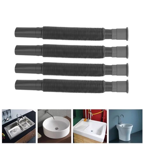 5 Packs Collapsible Flexible Caravan Motorhome Drainage Waste Pipes ...