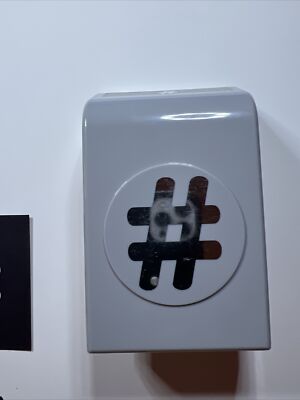 EK Success heavyweight paper punch Number Sign makes 2”tall 1.5 Wide ...