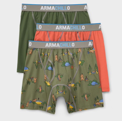 3-Day SALE OFF Duluth Men's Armachillo Cooling Boxer Briefs 3-Pack ...