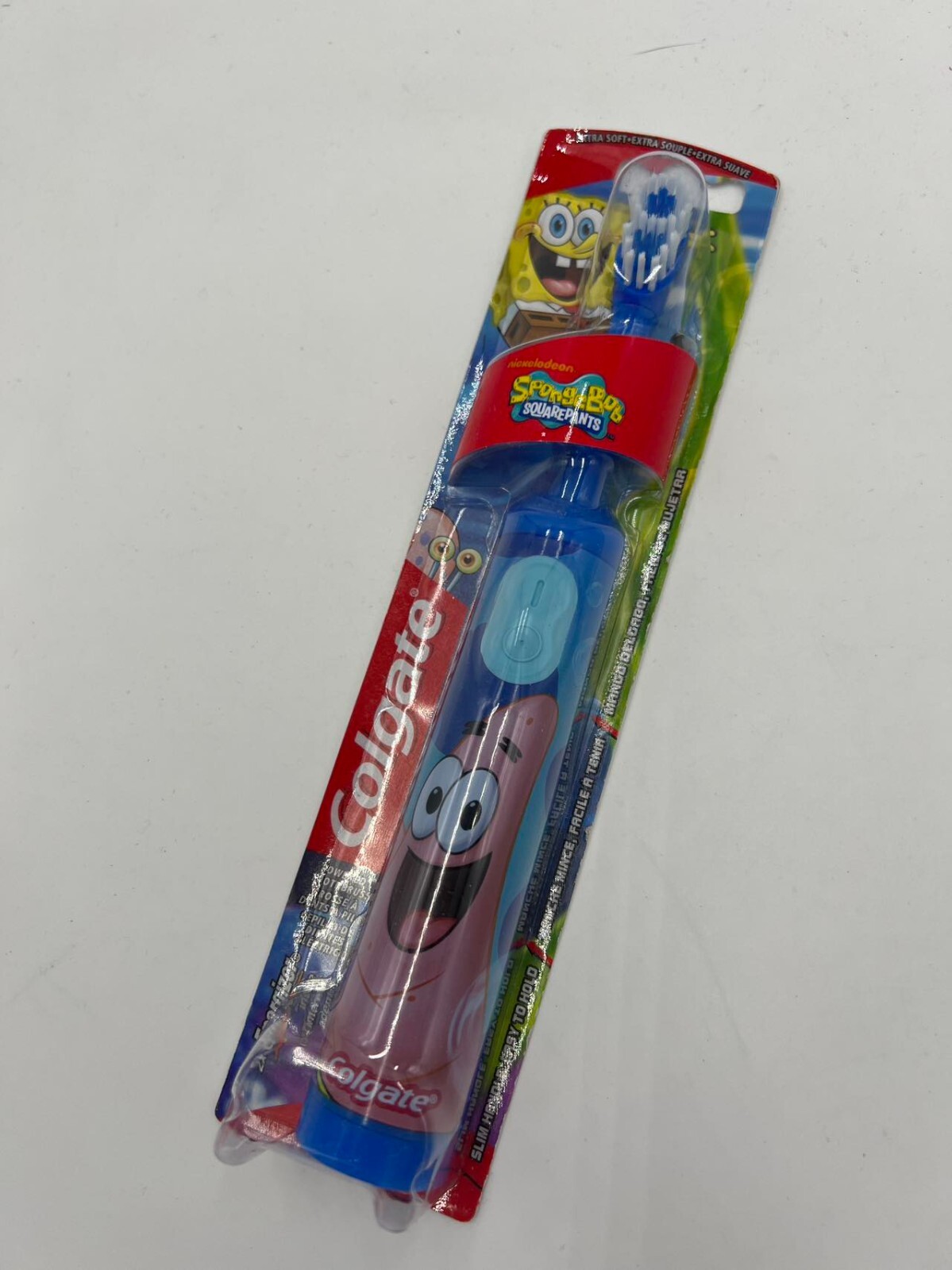 Colgate Powered Spongebob Squarepants Extra Soft Toothbrush 1ct for ...
