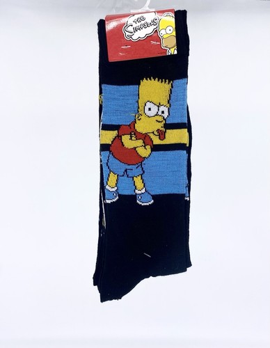 The Simpsons-Bart Simpson Socks Size 6-12 -Two Pairs. NEW. K2 | eBay