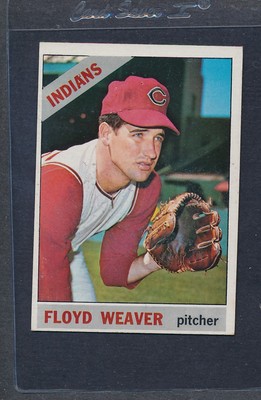 1966 Topps #231 Floyd Weaver Indians EX *3116 | eBay