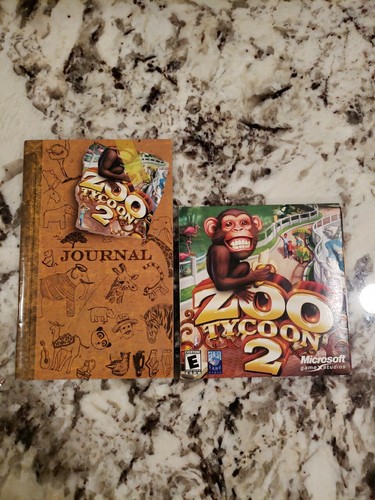Zoo Tycoon 2 PC CD-ROM Tested 2004 Game Box Manual DVD National ...