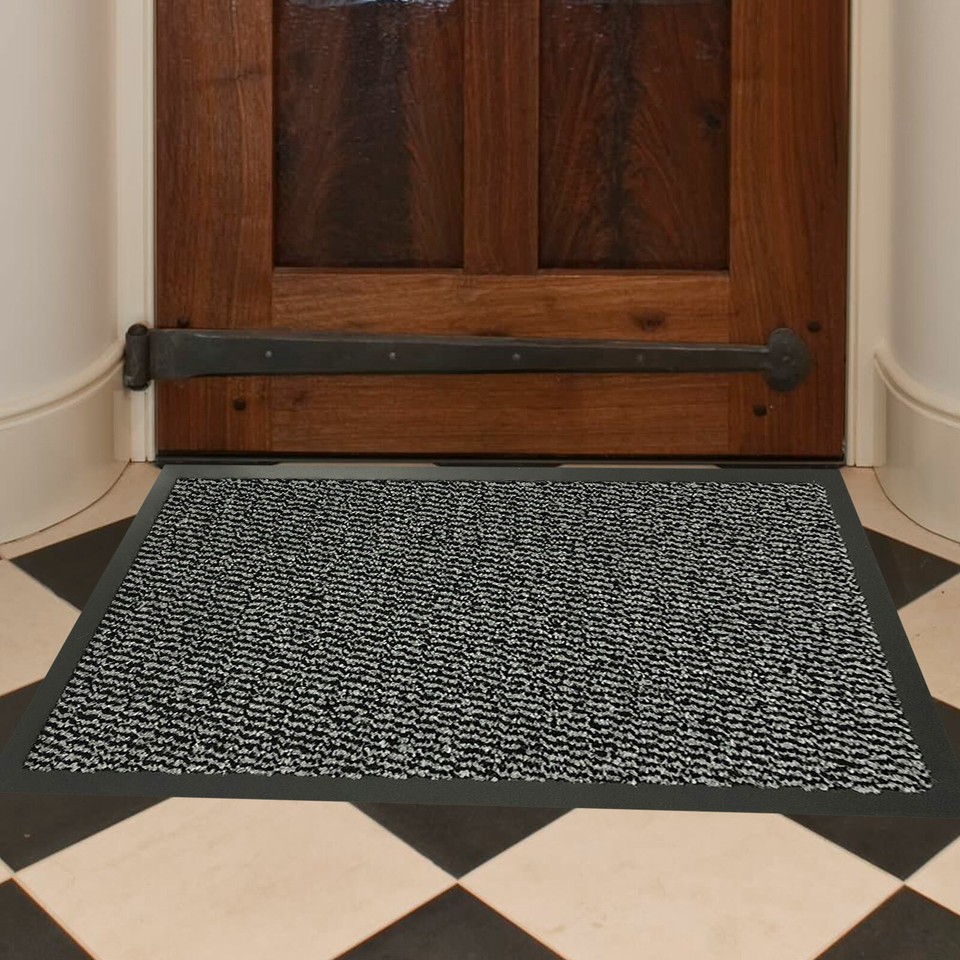 Heavy Duty Non Slip Rubber Back Barrier Door Mat Kitchen Doormats ...