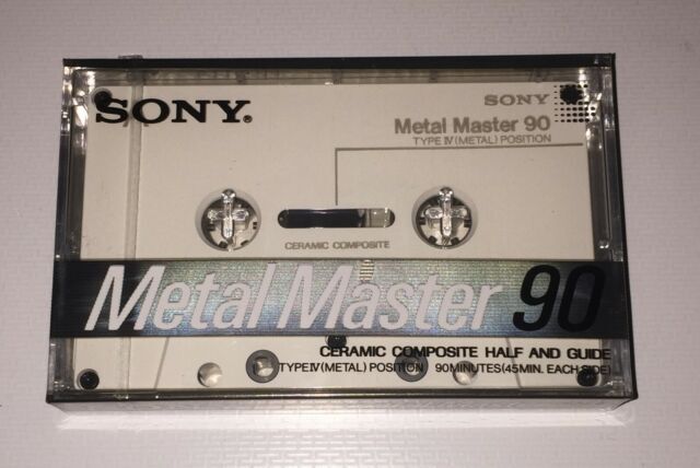 Sony Metal Master 90 2x45min Type IV Audio Cassette for sale online | eBay