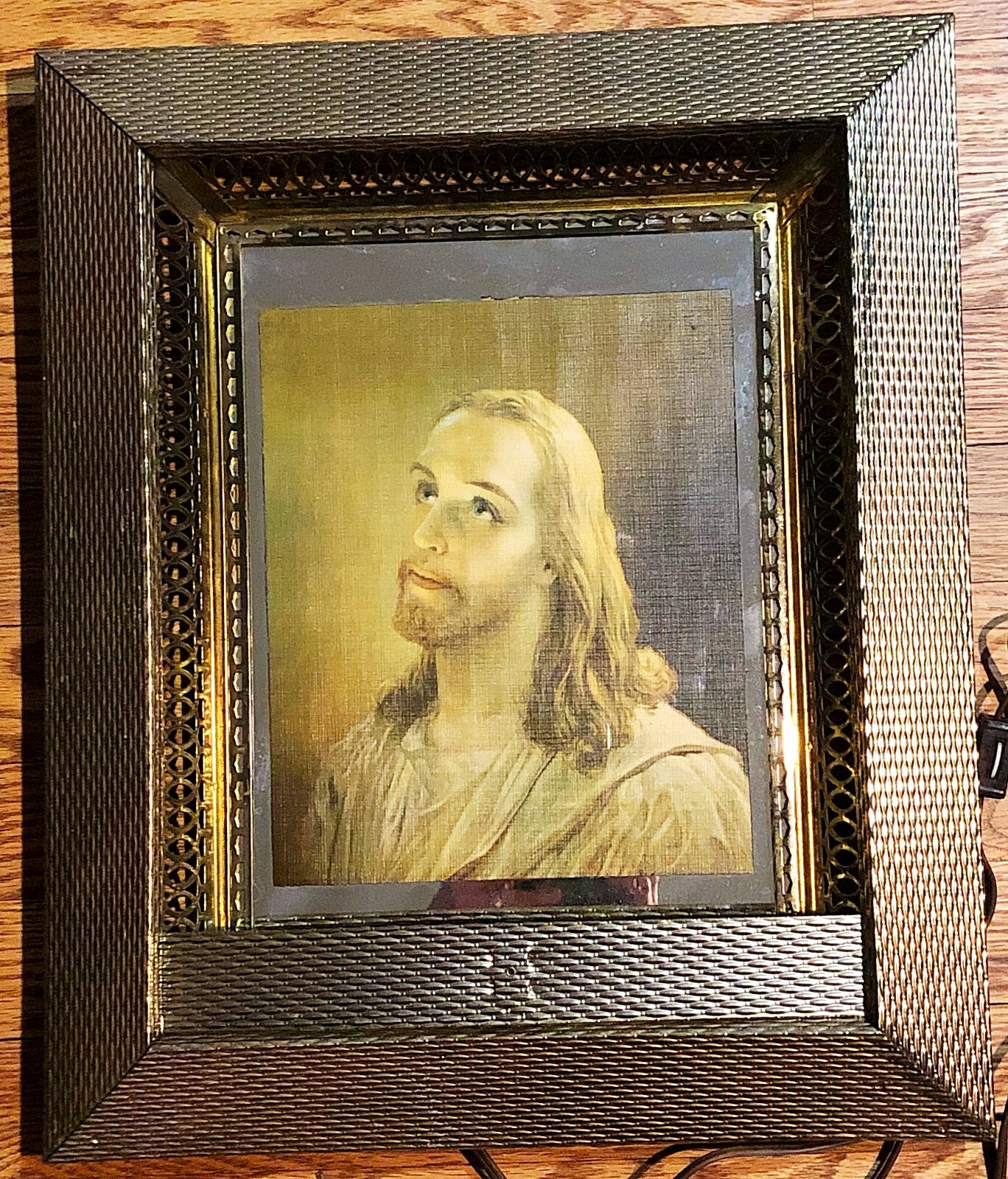 VINTAGE / ANTIQUE - L. JAMBOR 1945 ITALY LITHOGRAPH PRINT JESUS CHRIST ...