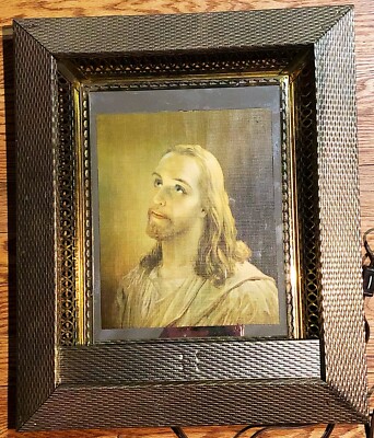 VINTAGE / ANTIQUE - L. JAMBOR 1945 ITALY LITHOGRAPH PRINT JESUS CHRIST ...