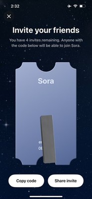 Sora 2 Invite Code INSTANT DIRECT MESSAGE OPEN AI INVITE CODE SORA 2 ...