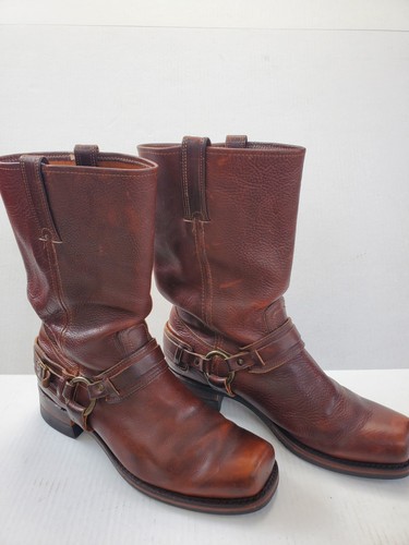 Frye Mens Harness Motorcycle Boots s# 87250 | eBay