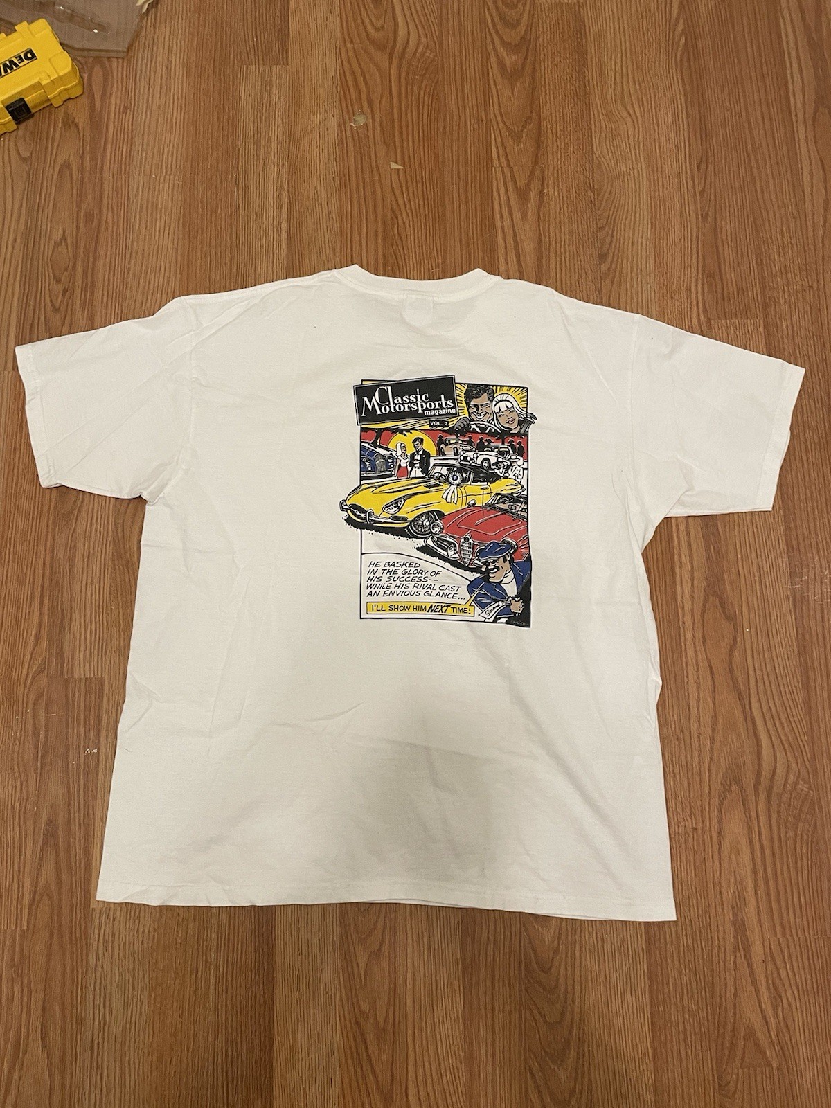 Vintage Classic Motorsports Magazine Comic T-Shirt – … - Gem
