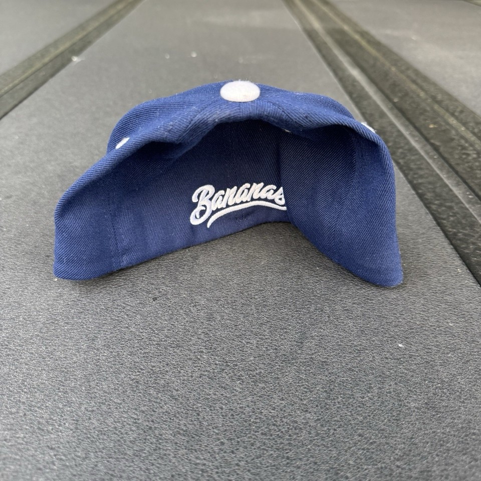 Savanna Bananas Fitted Baseball Hat Cap Embroidered Logo Small Zephyr ...