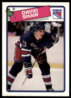 1988-89 Topps David Shaw Hockey Cards #57 | eBay