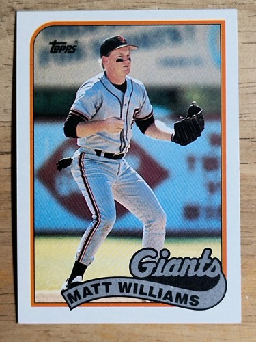 1989 Topps #628 Matt Williams | eBay